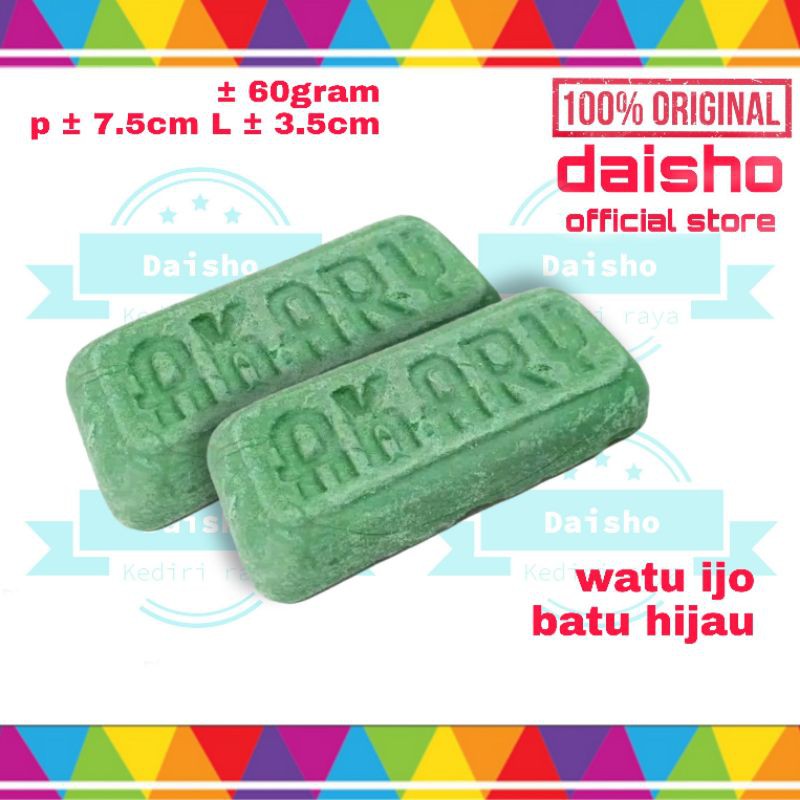 Jual watu batu ijo hijau obat poles 60gram | Shopee Indonesia