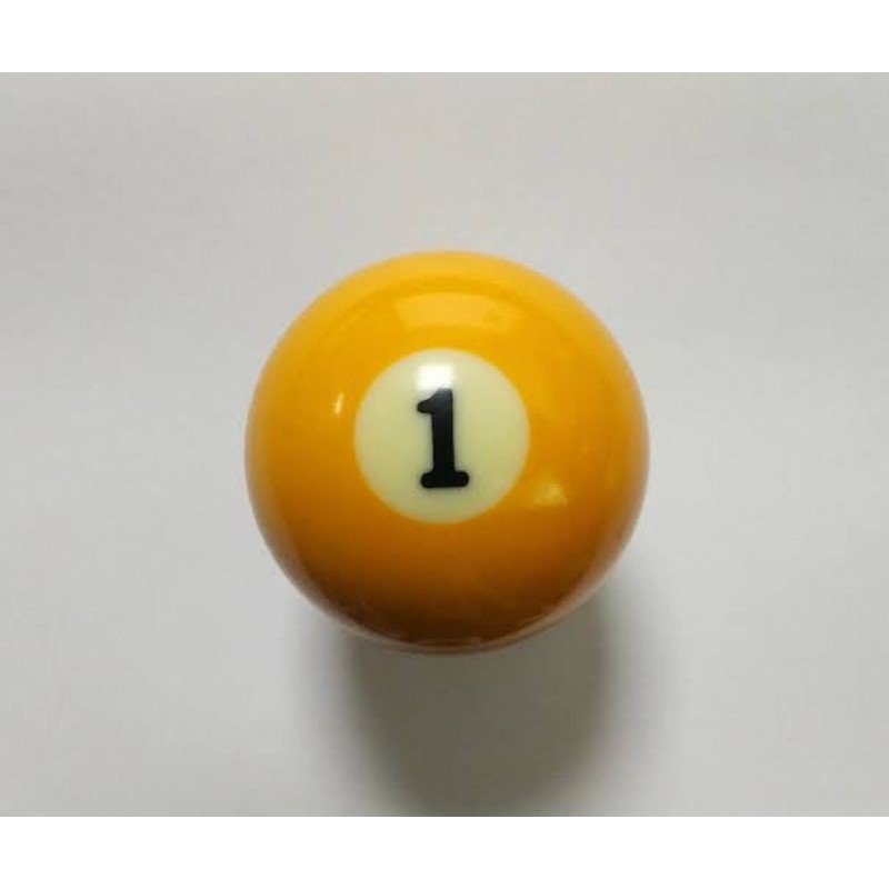 Jual Bola Billiard Eceran Angka No. 1 Tanggung 2 1/16 | Shopee Indonesia