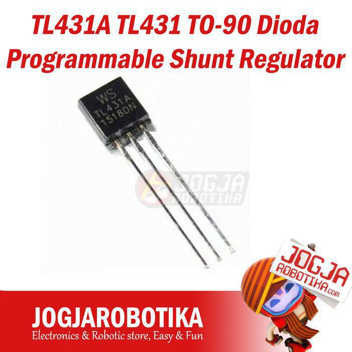 Jual TL431A TL431 TO-92 Dioda Programmable Shunt Regulator | Shopee Indonesia
