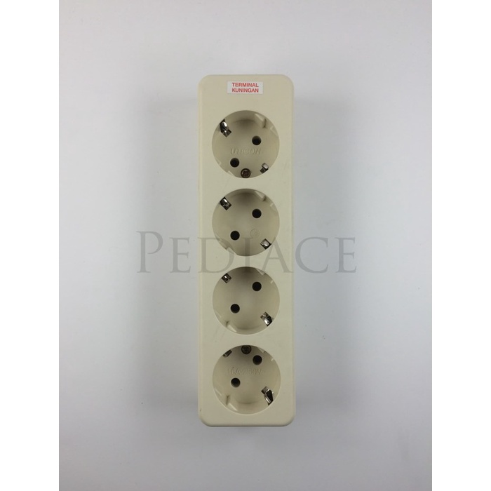 Jual Produk Unggulan Stop Kontak 4 Lubang Uticon St-148 Multi Outlet ...