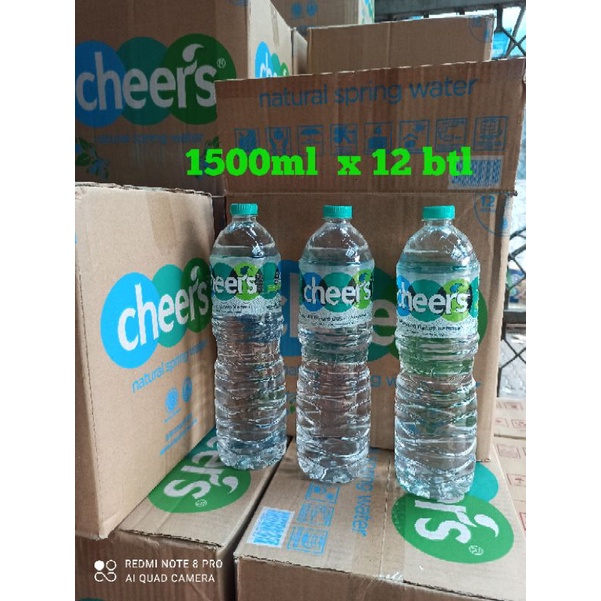 Jual Air mineral 1500ml Cheers | Shopee Indonesia