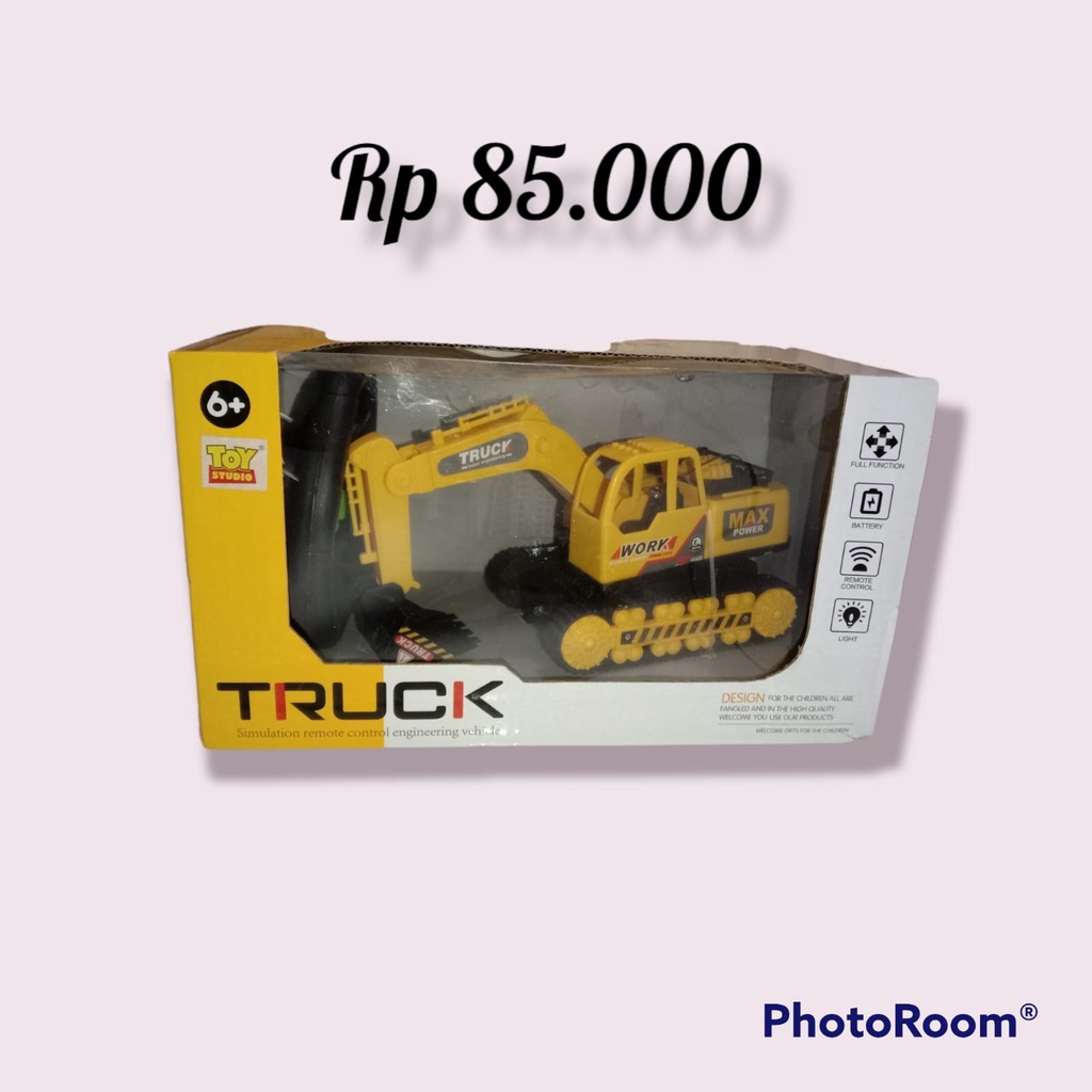 Jual rc truck excavator/mainan anak/truck bego rc | Shopee Indonesia