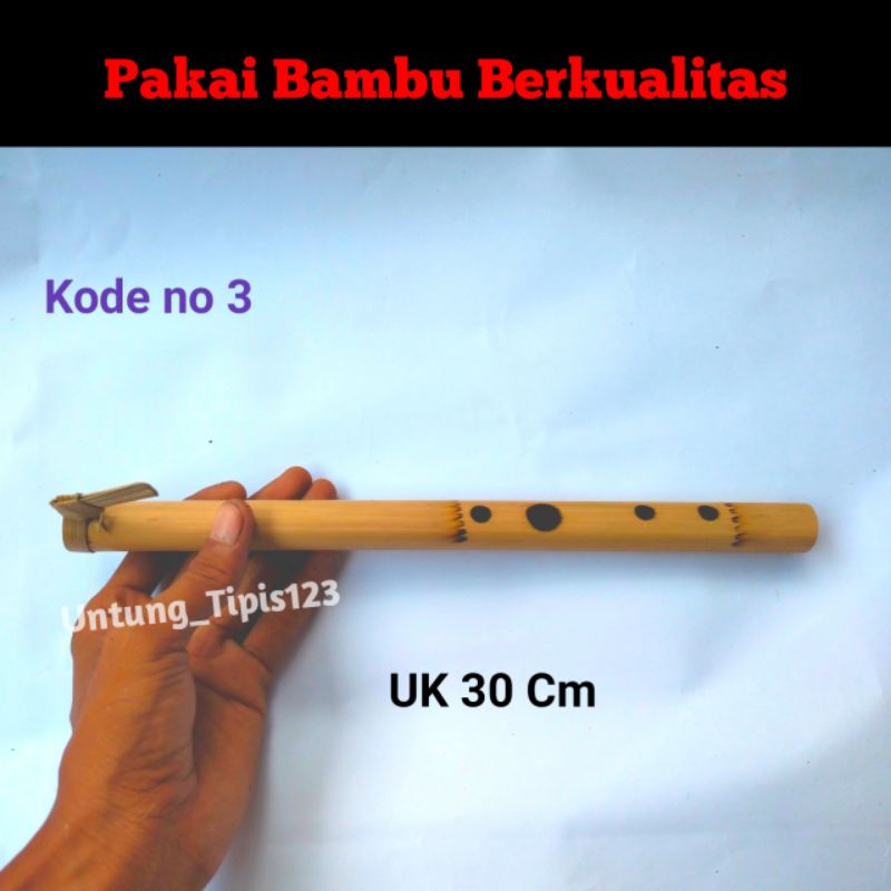 Jual Seruling bambu dangdut suling sunda 6 dan 4 lubang Tradisional ...