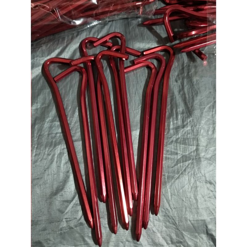 Jual CONSINA PASAK TENDA CAMPING 2/4/6 ORANG ALLOY 6mm /PASAK TIANG ...