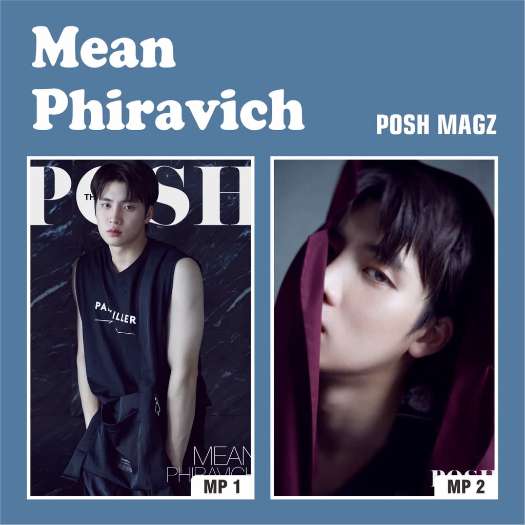Jual POSTER THAILAND MEAN PHIRAVICH WITH POSH MAGZ | Shopee Indonesia