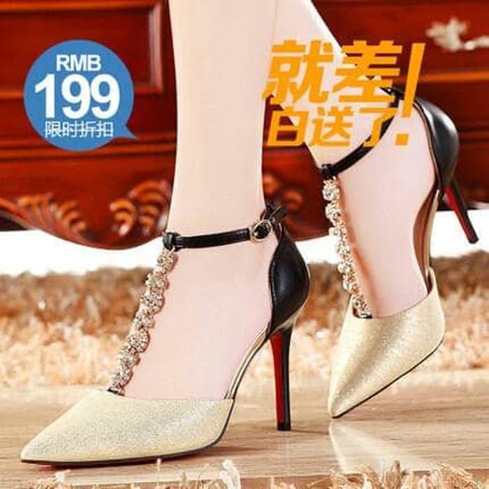 Jual SEPATU MODEL KINI TERKINI KENKINIAN BUAT SEKOLAH KERJA HAK PUMP ...