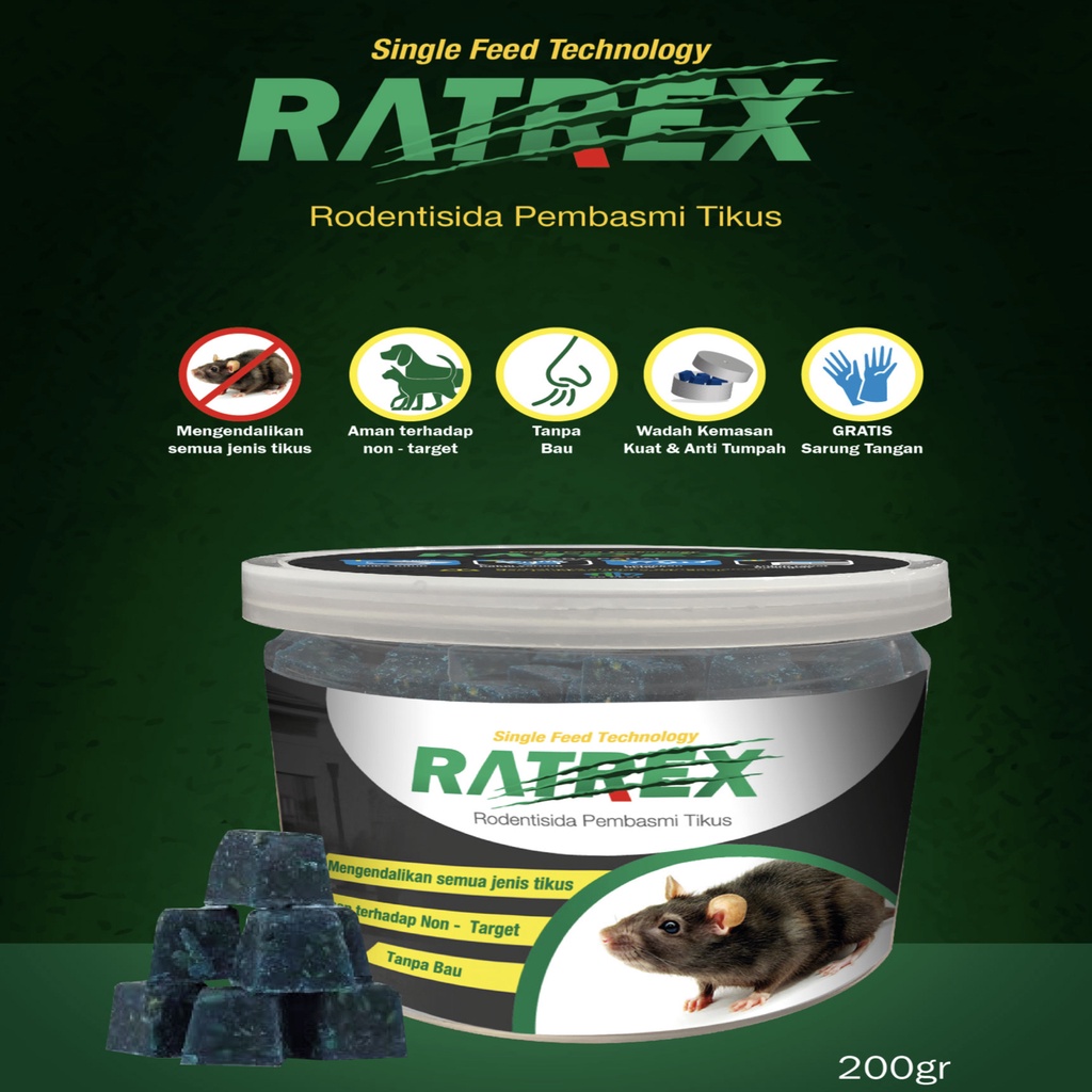 Jual PRODUK- RATREX RB - RACUN PEMBASMI KOLONI TIKUS - TIDAK BERBAU ...