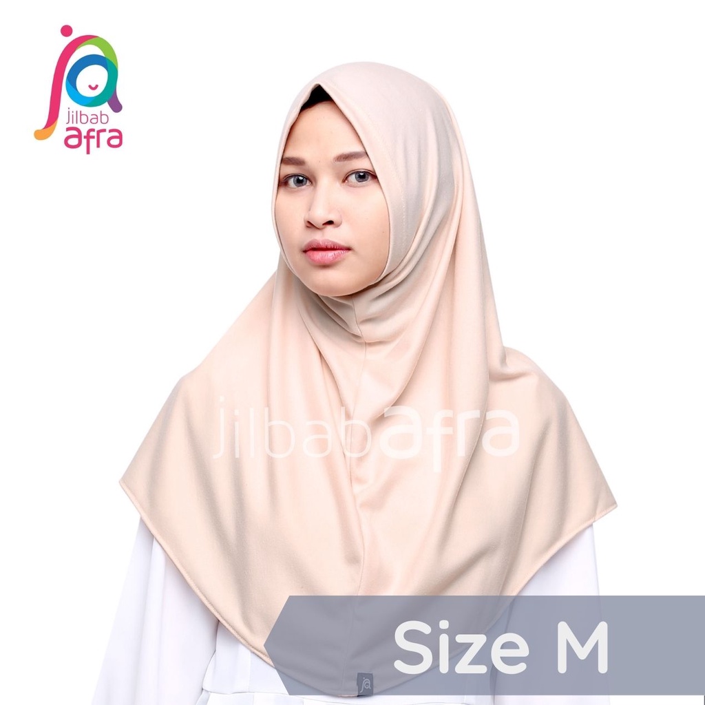 Jual Jilbab Syifa Size M - Bergo Syiria Non Pet Jilbab Afra (Arfa) - Hijab Instan Bahan Kaos ...