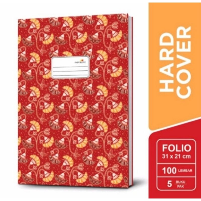Jual BUKU FOLIO ISI 100 LEMBAR MERK PAPERLINE | Shopee Indonesia