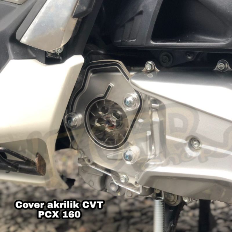 Jual Cover akrlik CVT HONDA PCX 150 LOKAL , COVER CVT HONDA PCX 160 ...