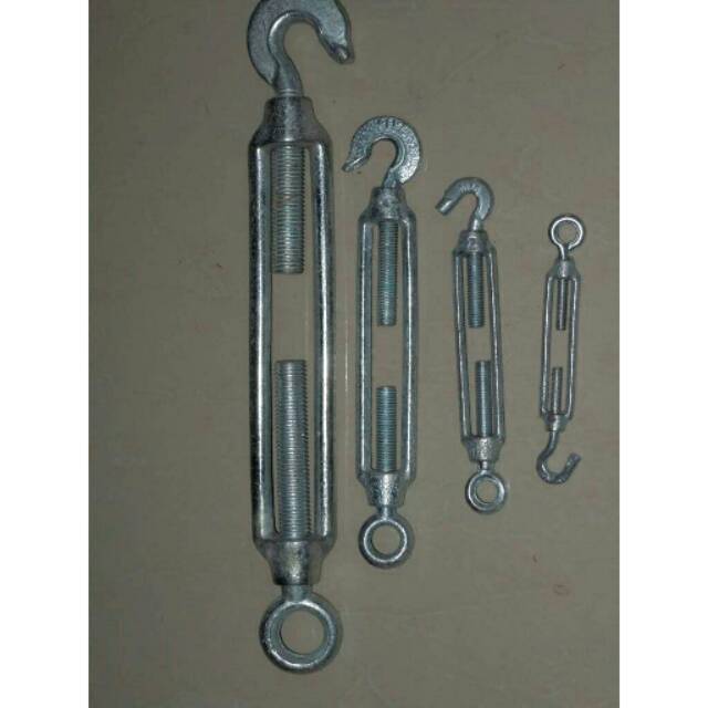 Jual TURN BUCKLE/ SPAN SKRUP M 10/PENARIK RANTAI BESI /TURN BUCKLE ...