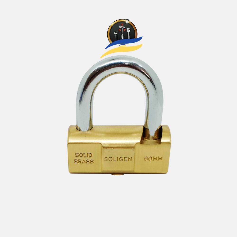 Jual Gembok Balok Kuningan Soligen 40MM 50MM 60MM Gembok Pagar Pintu ...