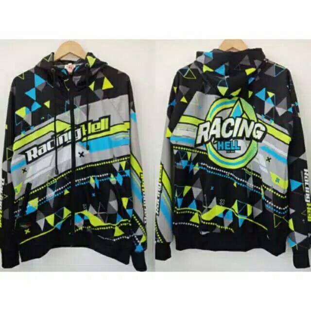 Jual Jaket Racing Hell Fullprint (Custom) | Shopee Indonesia