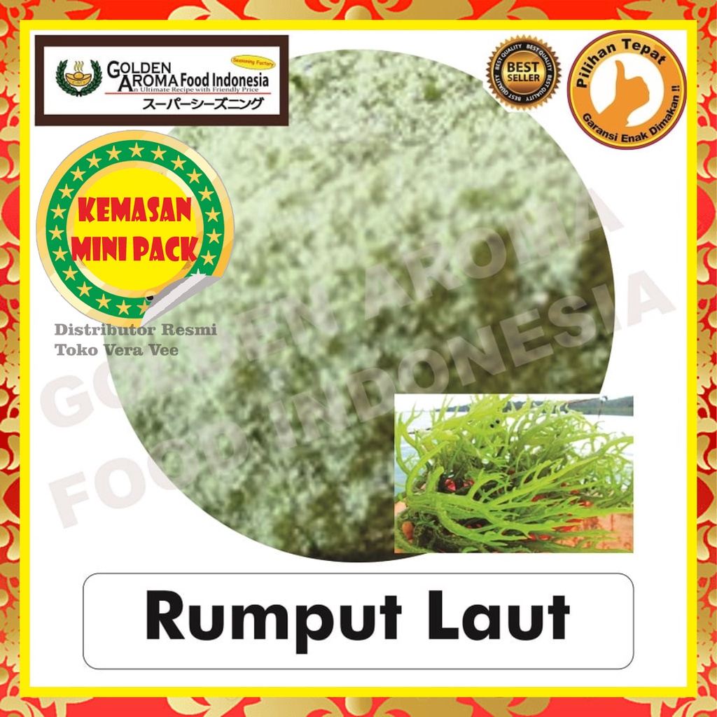 Jual Bumbu Tabur Rasa Rumput Laut Seaweed 50Gr Bubuk Tabur Rumput Laut ...
