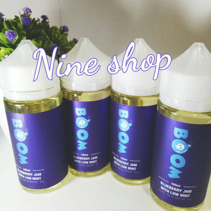 Jual Liquid premium Boom Blueberry Cheesecake 100ml ( Not Jam Monster ...