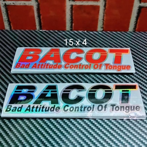 Jual STICKER BACOT | Shopee Indonesia