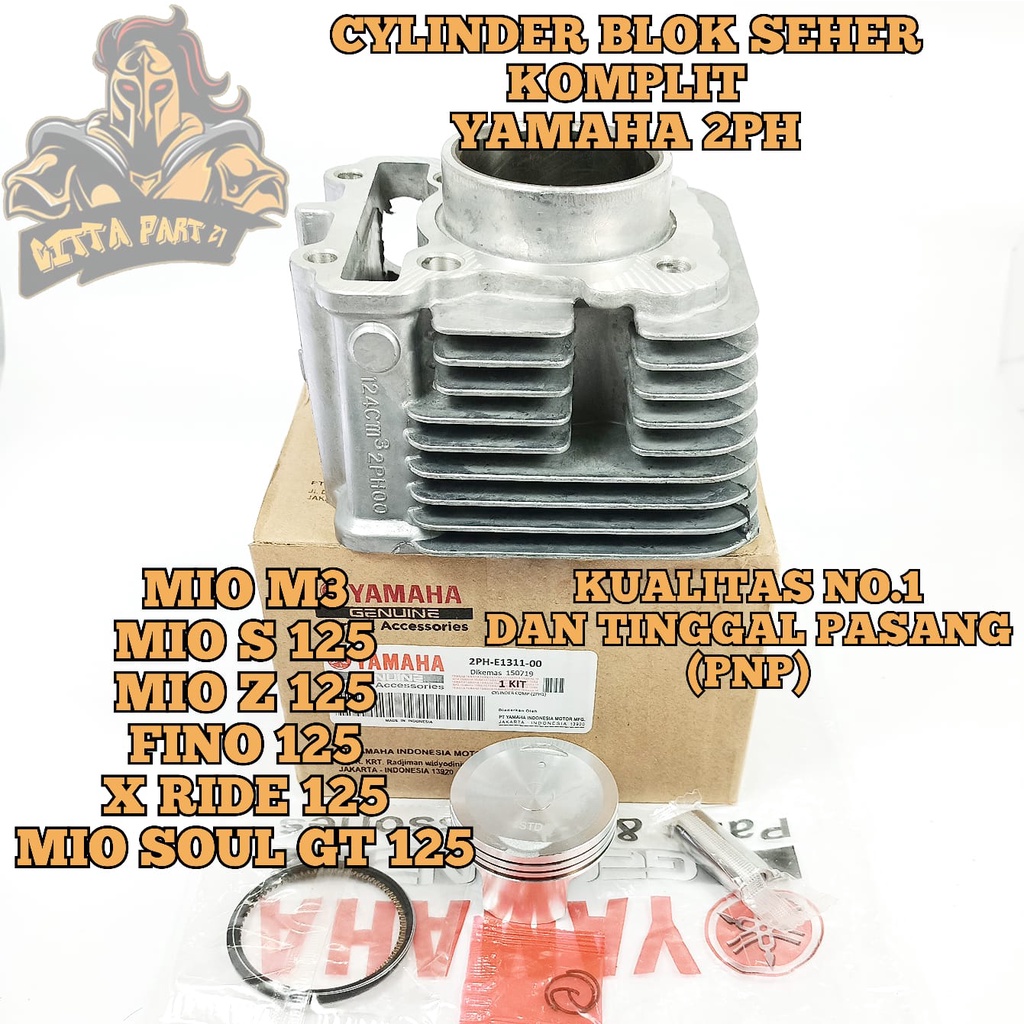 Jual CYLINDER BLOK SEHER PISTON RING KOMPLIT YAMAHA 2PH KUALITAS ASLI ORIGINAL YAMAHA YGP ...
