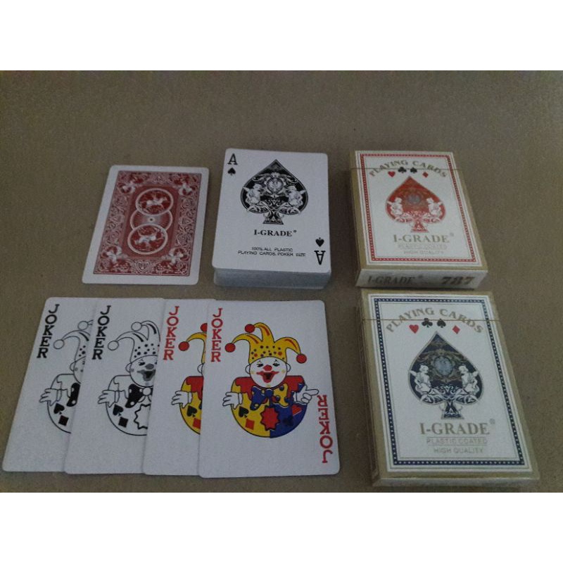 Jual Kartu remi Playing Card Cards I-GRADE 787 murah | Shopee Indonesia