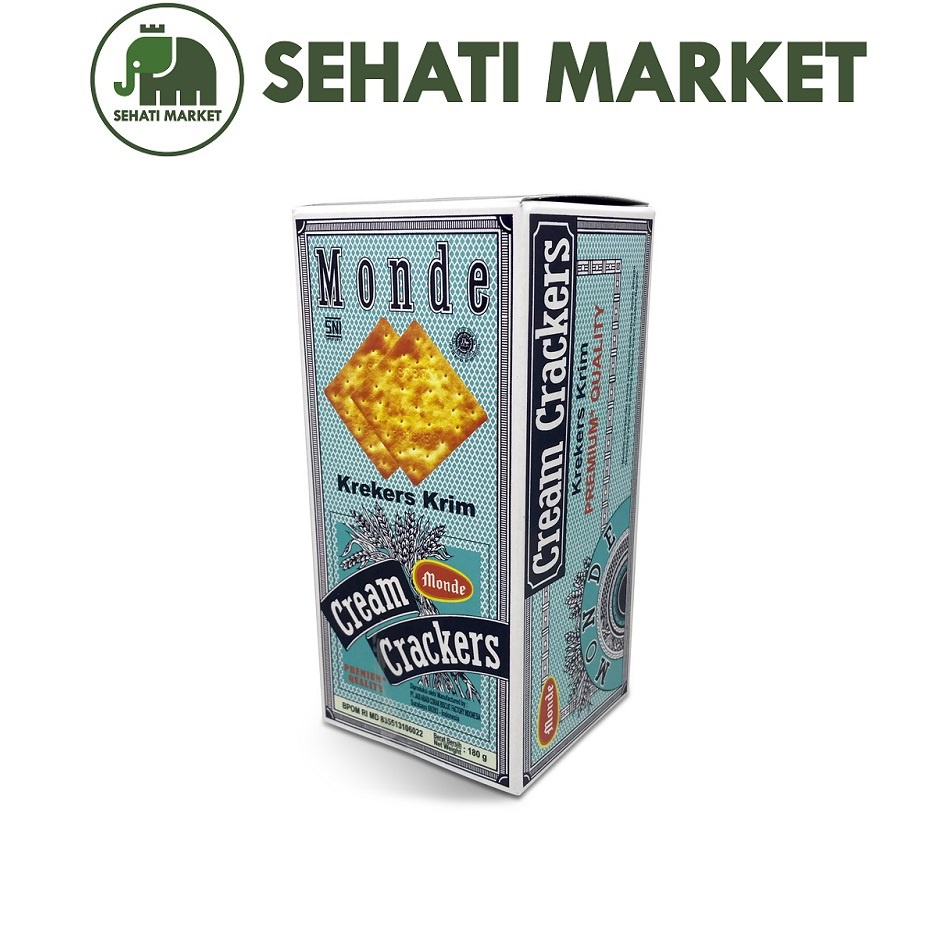 Jual MONDE CREAM CRACKERS 180g | Shopee Indonesia