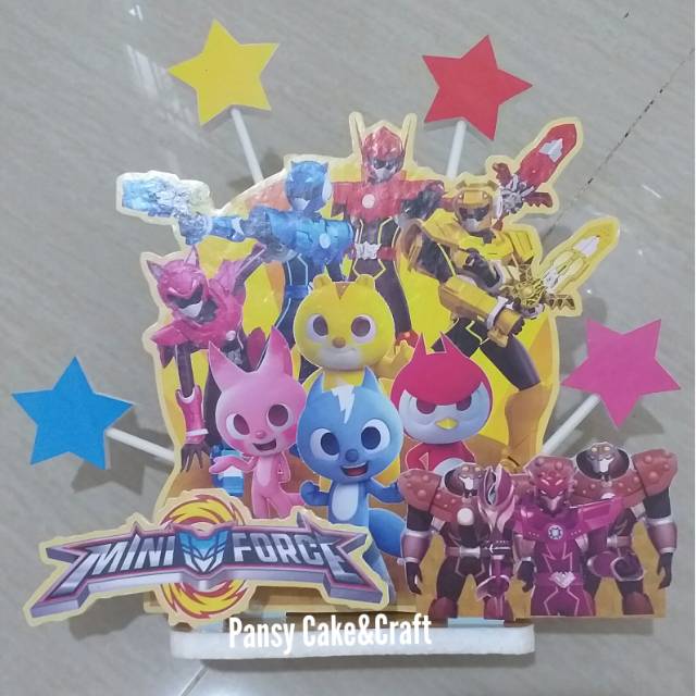 Jual Cake topper Mini Force | Shopee Indonesia