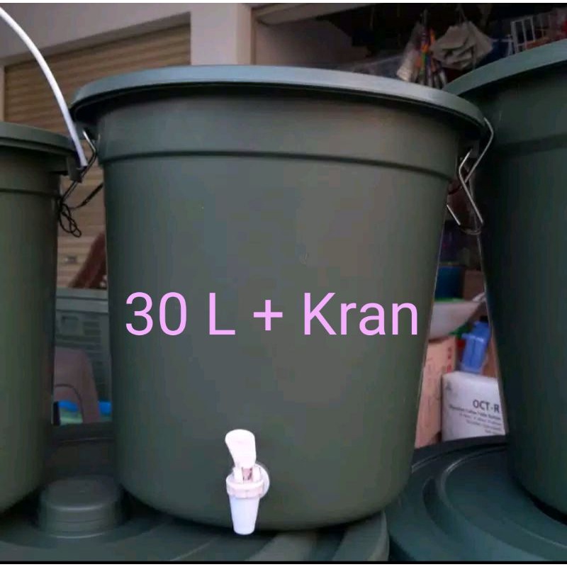 Jual Ember Plastik / Ember Kran / Ember 24 - 30 - 60 - 80 - 90 - 100 Liter / MERK LIFESTAR ...