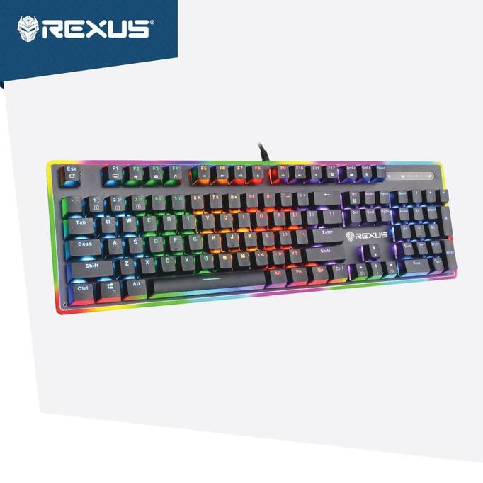 Jual Rexus Keyboard Gaming Mechanical Legionare Mx10 Rgb - Blue Switch ...
