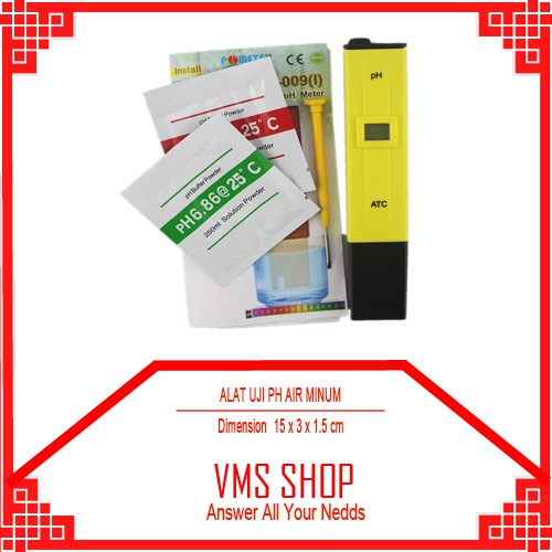 Jual ALAT UKUR UJI PH METER TESTER PEN AIR MINUM | Shopee Indonesia