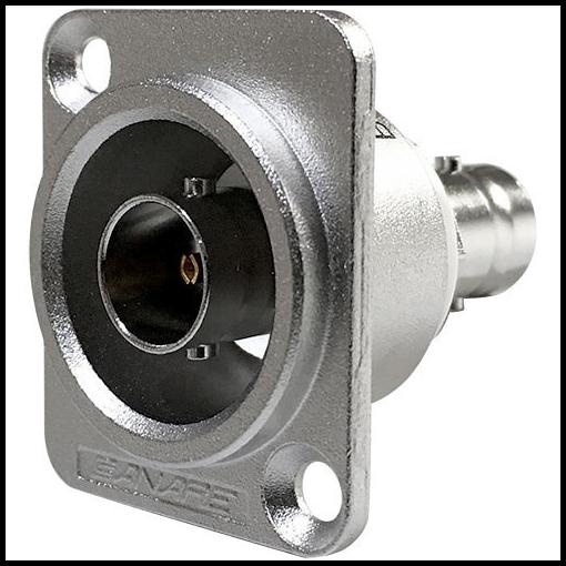 Jual Socket Chasis Bnc Sdi Female 75 Ohm Canare Bcj-Jrud Neutrik D-Type ...