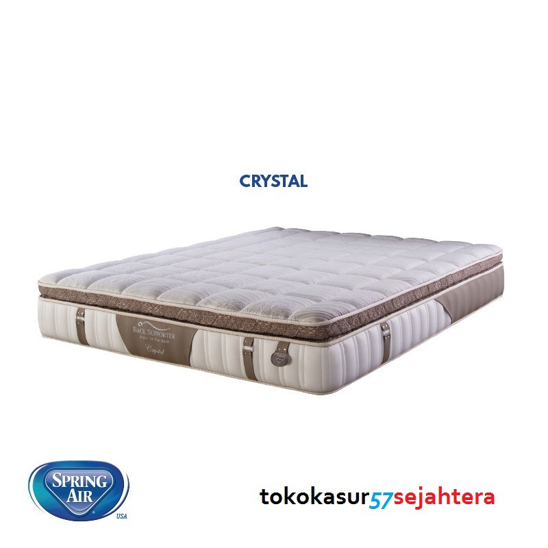 Jual Kasur Springbed Spring Air type Crystal (Mattress Only) | Shopee ...