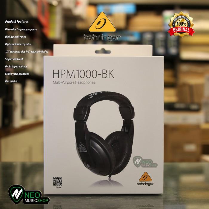 Jual Behringer Hpm1000 Black Multi-Purpose Headphones 085 | Shopee ...