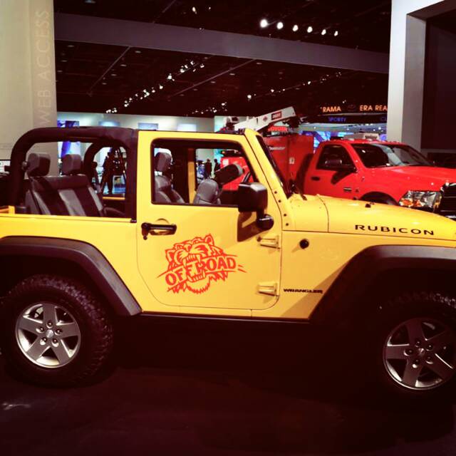 Jual Stiker Mobil Offroad Tiger Jeep Hardtop Taft Ranger Dll decals car ...