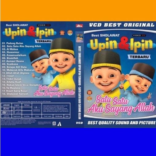 Jual kaset lagu sholawat UPIN IPIN TERBARU SATU SATU AKU SAYANG ALLAH | Shopee Indonesia