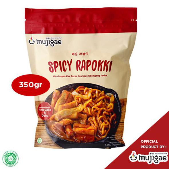 Jual Pasti Ready Mujigae Spicy Rapokki - Ramen Topokki (350 Gr ...