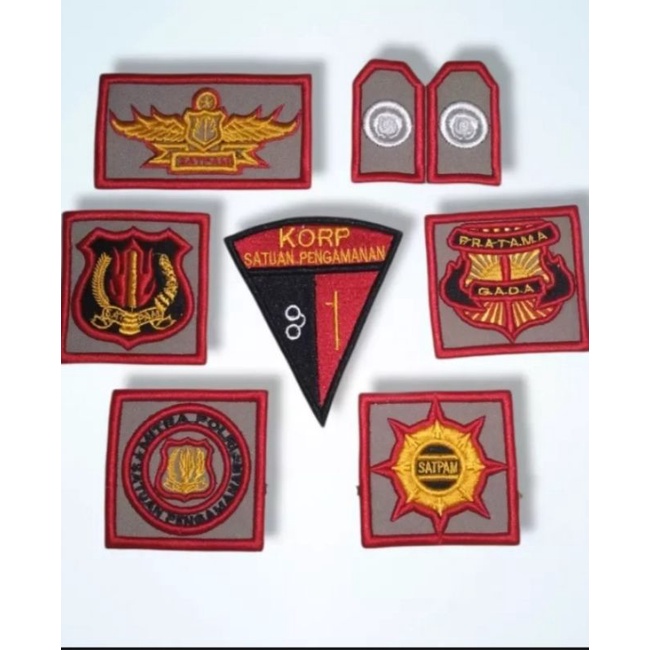 Jual logo atribut satpam | Shopee Indonesia