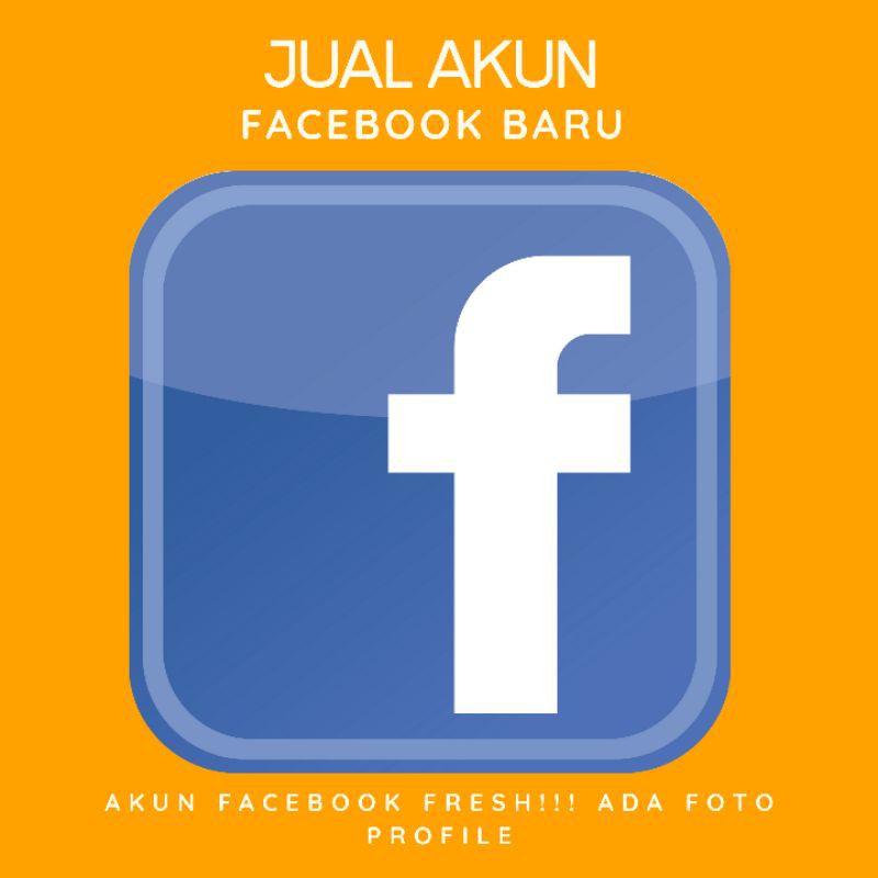 Jual Jual Akun FACEBOoK Lengkap sama F0TO PR0FILnya | Shopee Indonesia