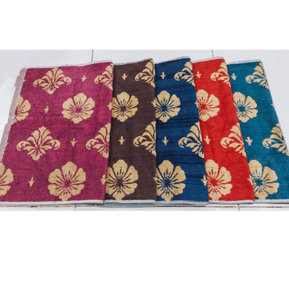 Jual KESET HSH MOTIF BUNGA KLASIK MINIMALIS TEBAL MENYERAP UKURAN 40X60 ...
