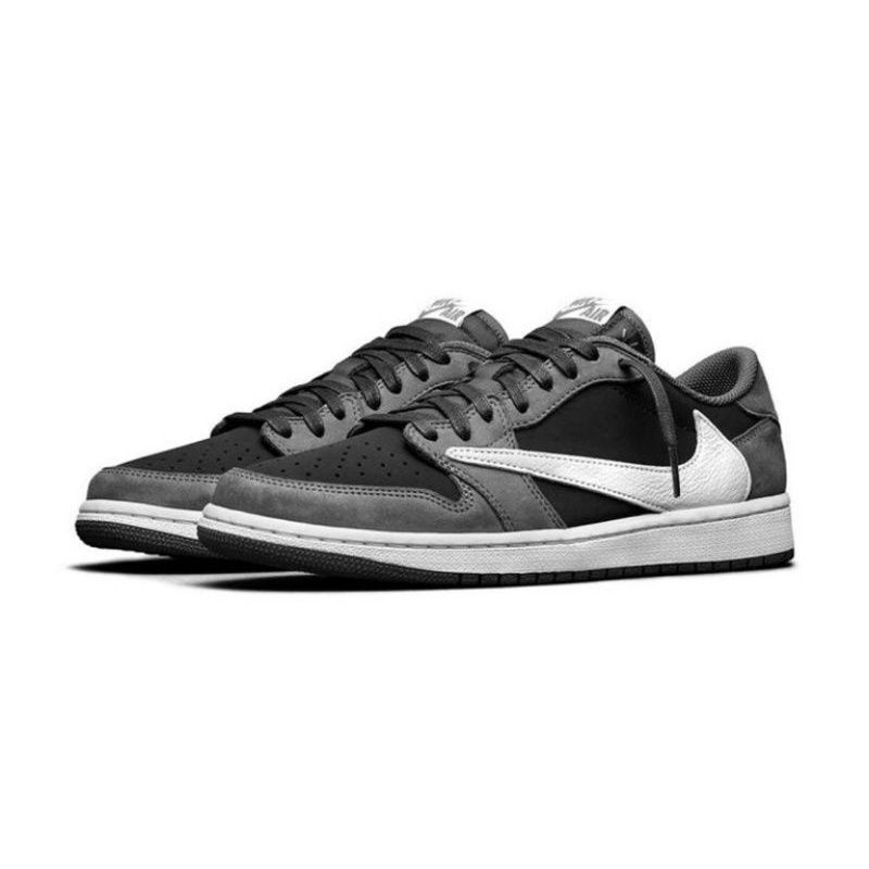 Jual Nike Air Jordan 1 Low Travis Scott Grey Black Phantom Premium ...