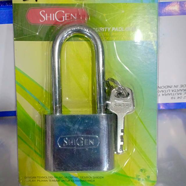 Jual GEMBOK SHIGEN LEHER PANJANG 50MM | Shopee Indonesia