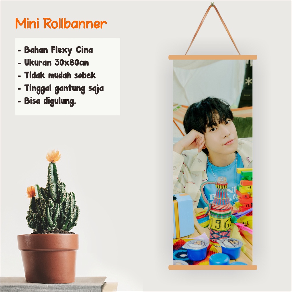 Jual MINI ROLL BANNER NCT 127 DOYOUNG STICKER | Shopee Indonesia