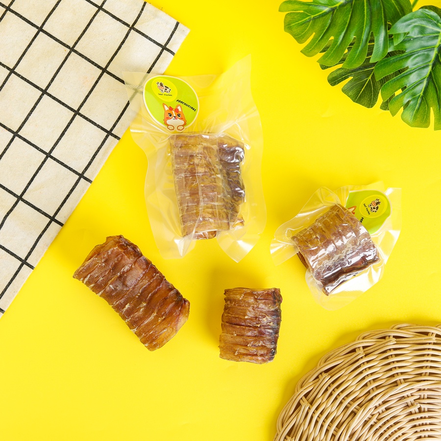 Jual Poochlicious Cow Beef Trachea / Tenggorokan Sapi ( Dog Chew Treat ...