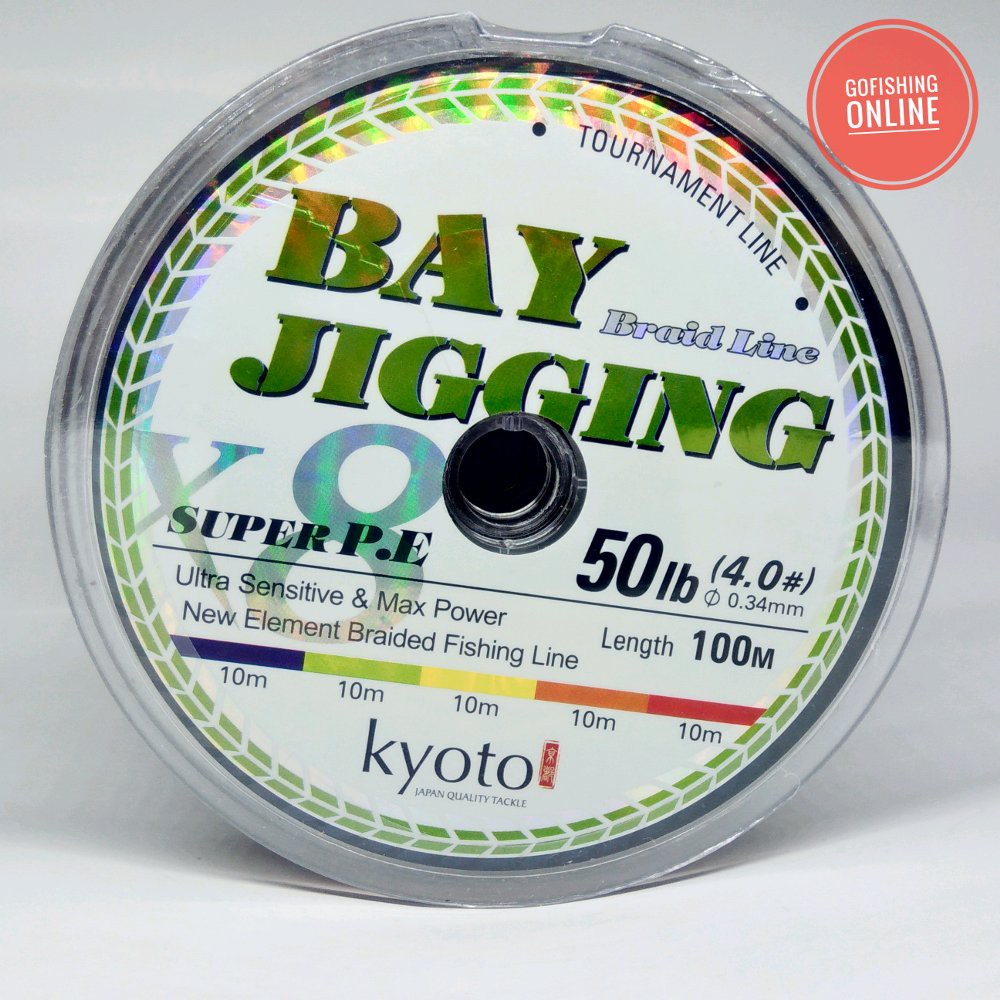 Jual Benang PE Jigging Kyoto Bay 100m | Shopee Indonesia