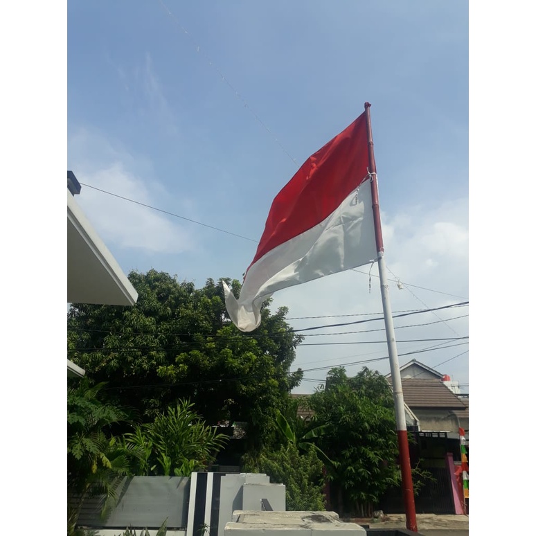 Jual Bendera Indonesia Bendera Merah Putihbedera Plastik Umbul Umbul Background Shopee