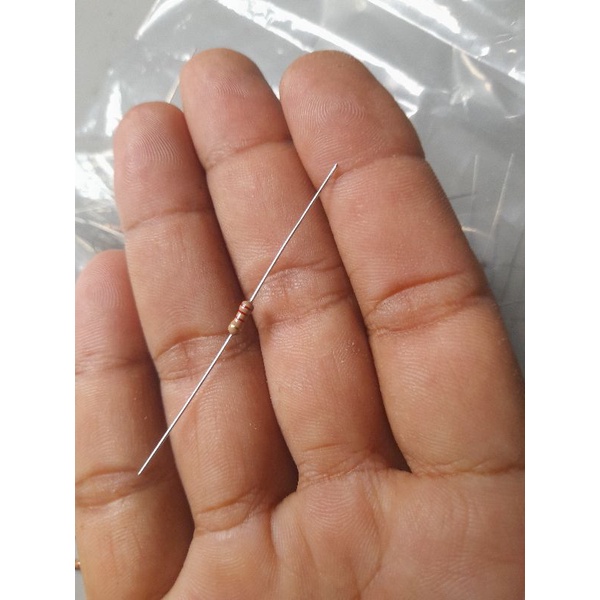 Jual resistor 2K2 / 2.2K / 2200ohm karbon Taiwan per 50pcs | Shopee ...