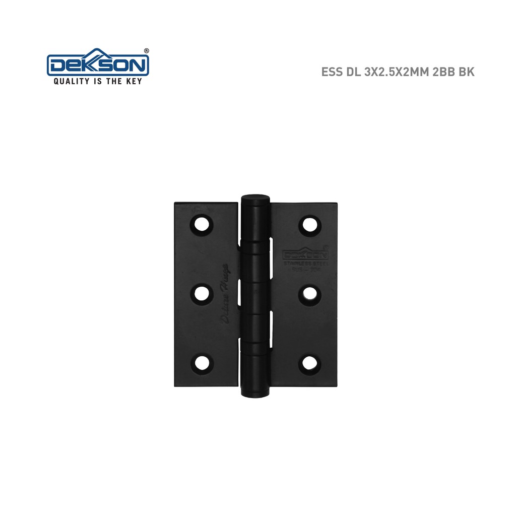 Jual DEKKSON - ENGSEL PINTU HITAM DEKKSON DELUXE HINGE SUS 304 ESS DL ...