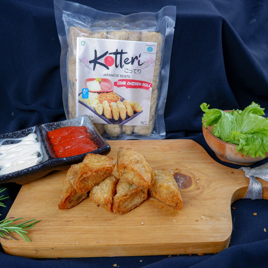 Jual Kotteri Crab Chicken Roll / Kani Roll Premium Bento isi 5 roll ...