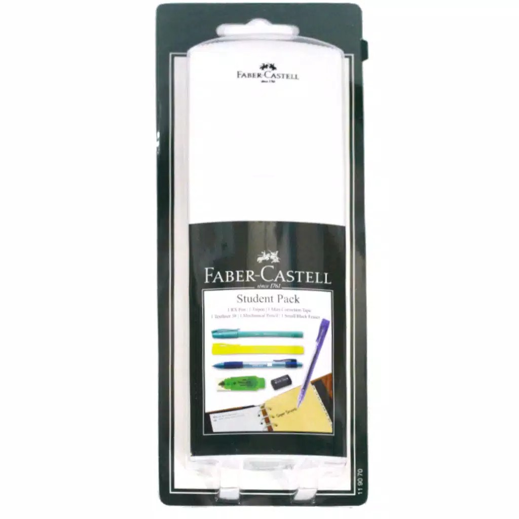 Jual Paket Ujian Faber Castell Student Pack Lengkap Pensil | Shopee ...