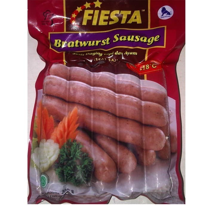 Jual Fiesta Sosis Bratwurst 300 gram | Shopee Indonesia