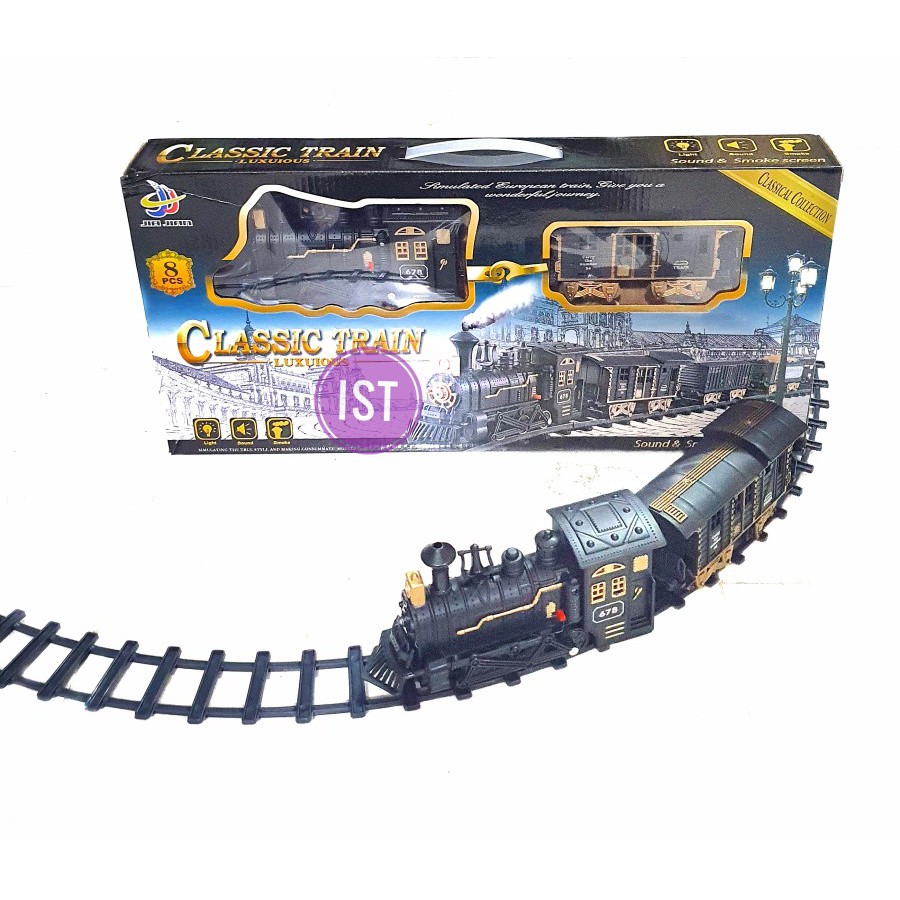 Jual COM Mainan Kereta Api Classic Train Luxuious No.6668-7 | Shopee ...