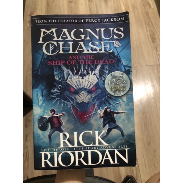 Jual BOOKED MAGNUS CHASE AND THE SHIP OF THE DEAD RICK RIORDAN BOOK ...