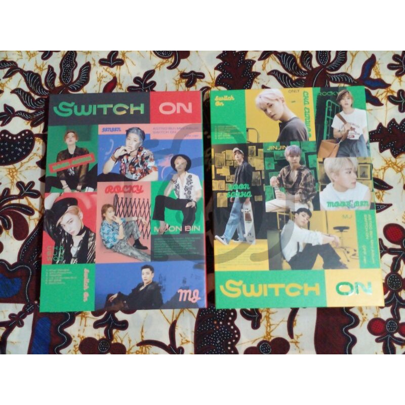 Jual [ALBUM ONLY] Astro Mini Album Switch On Ver On Off PC Photocard eunwoo sanha jinjin rocky ...